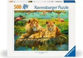 Ravensburger Lví rodina / 500 dílků / od 12 let