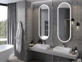 Mexen Bono osvětlené koupelnové zrcadlo 55 x 155 cm, LED 6000K, proti zamlžení - 9816-055-155-611-00