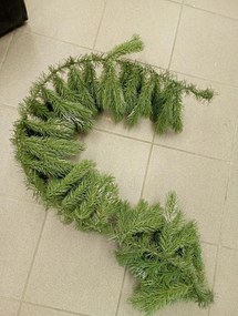 NOL shops Vánoční dekorace - girlanda zasněžená 100 cm- II. Jakost