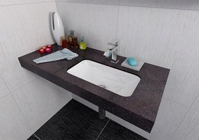 Sapho Kama 50134 umyvadlo zápustné 50 x 26 cm