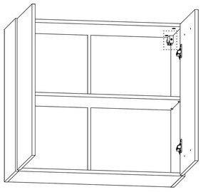Kuchyňská linka LANGEN ap | 240 cm | PUSH OPEN | artisan