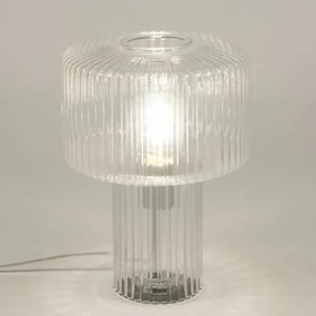 Stolní retro lampa Lisboa Glass