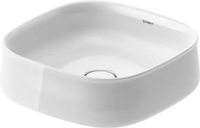 Duravit Zencha - Umyvadlová mísa 420x420x140 mm, bílá 2373420079