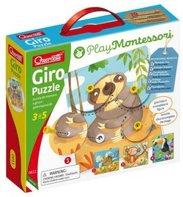 Quercetti Giro Puzzle spinning puzzle otáčivá skládačka