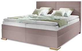 New Design Lucia Boxspring 180x200cm růžovohnědá