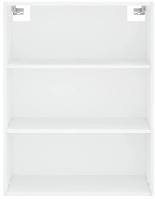 Skříň highboard bílá 69,5 x 34 x 180 cm kompozitní dřevo,  3189437