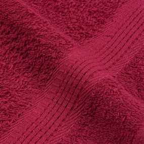 osušky FROGN 4 ks Bordeaux 70x140 cm 360 gsm 136738