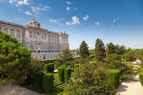 Samolepící fototapeta královský palác v Madridu - 450x300 cm