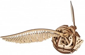 Ugears 3D dřevěné mechanické puzzle Zlatonka, Harry Potter