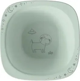 NIP NATURE line miska 2ks zelená / od 4 měsíců