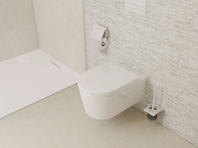 Hansgrohe AddStoris, držák na toaletní papír s krytkou, bílá matná, HAN-41753700