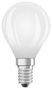 OSRAM LED žárovka kapka E14 5,5W 827 stmívací mat