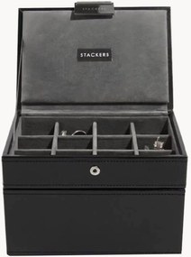Sada šperkovnic Mini Black, 2 díly