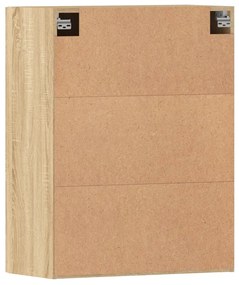 Nástěnné skříňky 2 ks dub sonoma kompozitní dřevo,  3197875