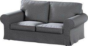 Potah na pohovku IKEA Ektorp 2-místná rozkládací  NOVÝ MODEL 2012 barva šedá látka pletený vzor