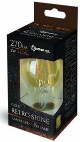 Spectrum LED LED žárovka Teplá E-27 230V 2W Edison 14077