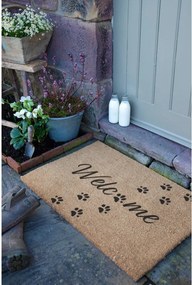 Rohožka z kokosového vlákna 60x90 cm Welcome Paws – Artsy Doormats