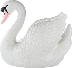 ODETTE Dekorace labuť 21 cm