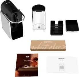 DeLonghi Pixie EN127.S stříbrná/černá / Kávovar na kapsle / Nespresso