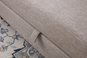 Hanah Home Třímístná pohovka EVA krémová
