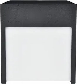 Solight LED venkovní nástěnné osvětlení Terni černá / 12W / 560lm / 30