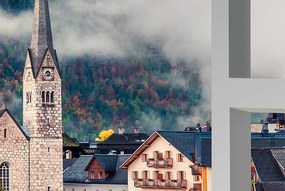 Malvis ® Obraz rakouská vesnička Velikost: 120x110 cm