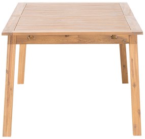 Dřevěný zahradní stůl CESANA Beliani