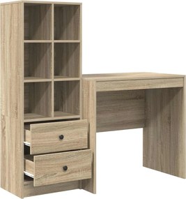 Stůl Sonoma dub 125,5 x 50 x 127 cm 2 ks 3337355