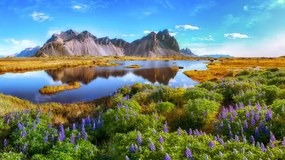 Umělecká fotografie Stokksnes cape in Iceland, Pilat666, (40 x 22.5 cm)