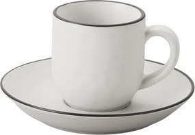 Mokka set 12 ks – Elements Yin & Yang white - W0230