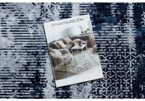 Dywany Luszczow Dětský kusový koberec MIRO 51924.805 pratelný  Abstrakce protiskluz, šedá / modrý Rozměr koberce: 80 x 150 cm