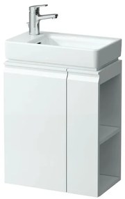 Laufen Pro S Skříňka + umývátko levé 48 x 28 cm, bílá lesk H8629654751041