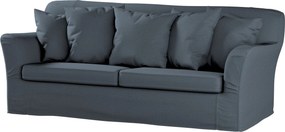 Potah na pohovku IKEA  Tomelilla rozkládací barva modrá látka pletený vzor