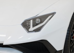 Ramiz Elektrické autíčko Lamborghini Aventador SV pro 2 děti bílé