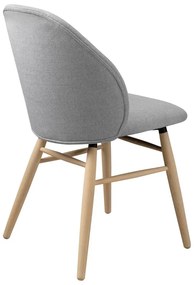 Šedá jídelní židle Teno – Unique Furniture