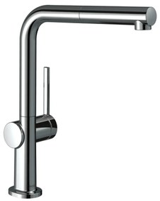 Hansgrohe Talis M54 - Páková kuchyňská baterie 270, vytahovatelný výtok, 1jet, sBox, chrom 72809000