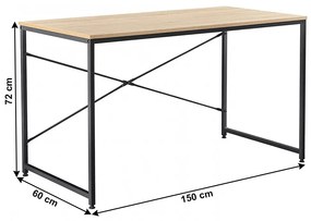 Psací stůl MELLORA Tempo Kondela 90 cm