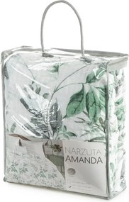 PŘEHOZ NA POSTEL AMANDA 200X220 CM LISTY