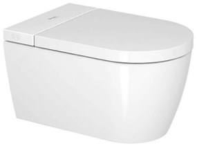 Duravit SensoWash Starck - Elektronický bidet s keramikou, Rimless, SoftClose, HygieneGlaze, alpská bílá 650001012004310