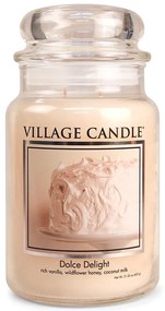 Village Candle Vonná svíčka Sametové potěšení - Dolce Delight, 602 g