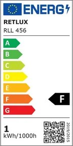 RETLUX RLL 456 G4 1.2 W LED COB 12V / 112 lm / 3000K - teplá bílá
