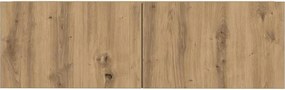 Sada 3 kusů nástěnné TV skříňka dub artisan kompozitní dřevo 3329206