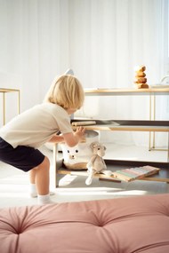 Vingo Dětský Montessori regál, šedý - 72 x 78 cm