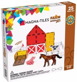 Magna-Tiles® Magnetická stavebnice Magna-Tiles Farma25ks