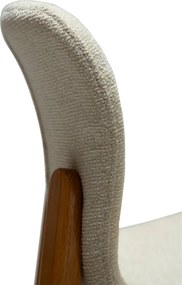 Krémová barová židle (výška sedáku 77,5 cm) Paragon – DAN-FORM Denmark