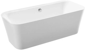 Polysan Zary vana volně stojící 170 x 80 cm akrylátová bílá 68658