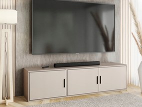 TV skříňka ROJO 3 kašmír uzavřená TV skříňka s policí