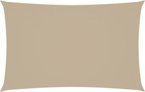 vidaXL Stínící plachta oxfordská látka obdélníková 4 x 7 m [135108] Barva: Béžová