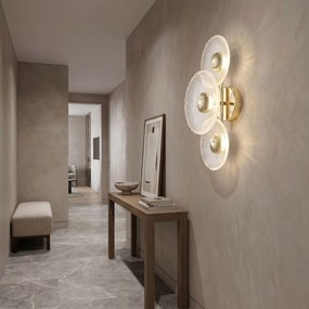 Toolight Rea, NÁSTĚNNÉ LED SVÍTIDLO SWE072-W GOLD, OSW-30201