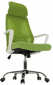 Tempo Kondela Kancelářská židle TAXIS, zelená/bílá